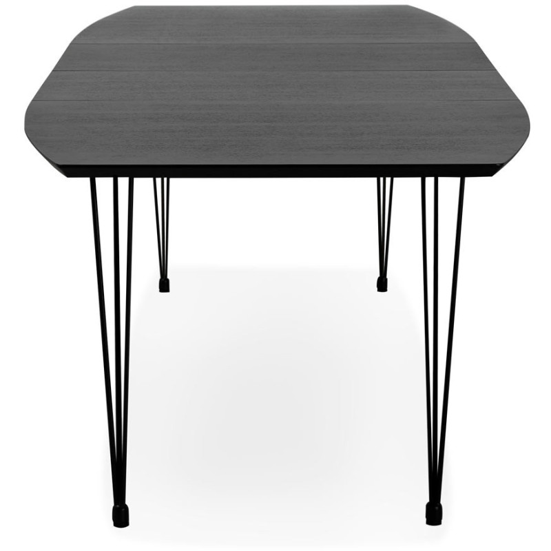 Table à manger design Extensible Rectangulaire 12 personnes en Bois ...