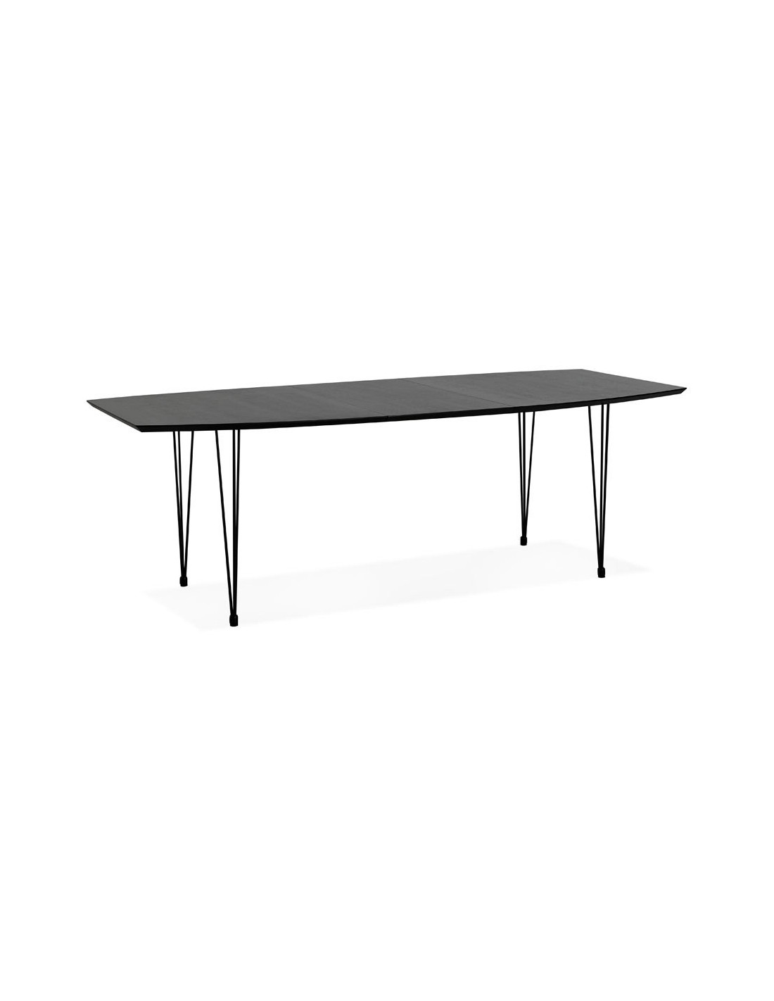 Table à manger design Extensible Rectangulaire 12 personnes en Bois ...