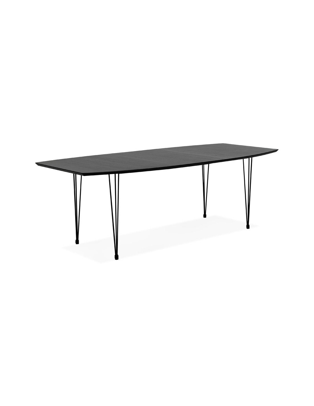 Table à manger design Extensible Rectangulaire 12 personnes en Bois ...
