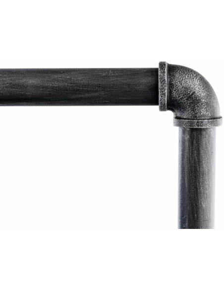 Porte vêtement design industriel 120 cm en Métal Argenté Nick